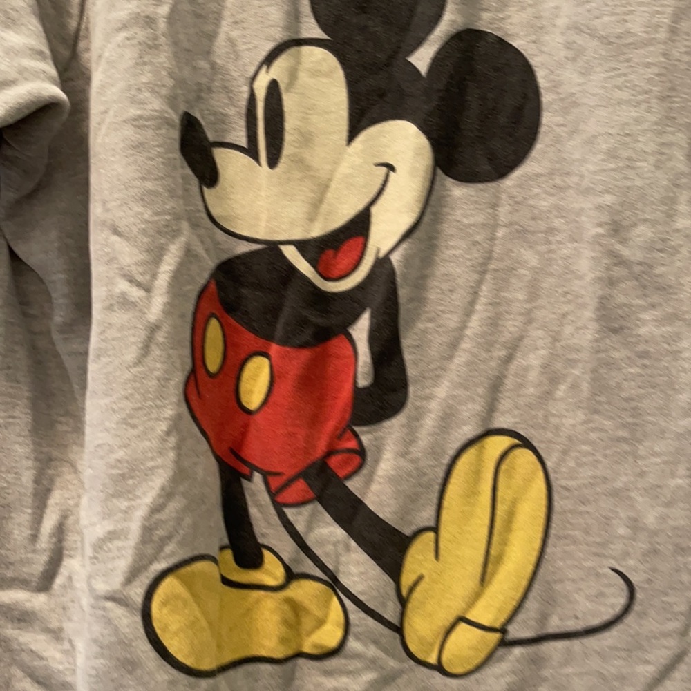 Junk Food Disney Collaboration Mickey Mouse Gray Soft… - Gem